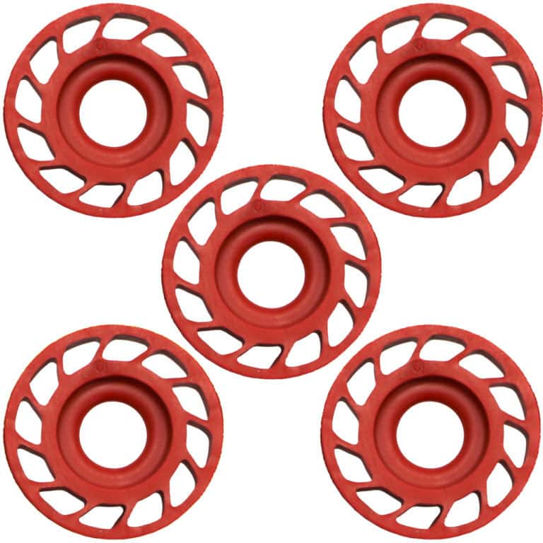 Mathews Harmonic Dampers Rubber Roller 5 Pack HDS Red 80537 - Farmstead ...